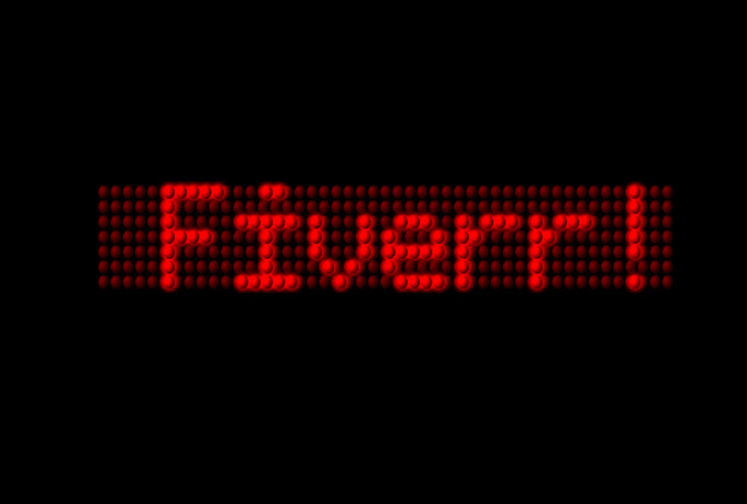 Create A Animated Scrolling Led Text With Custom Effects For Your Websi